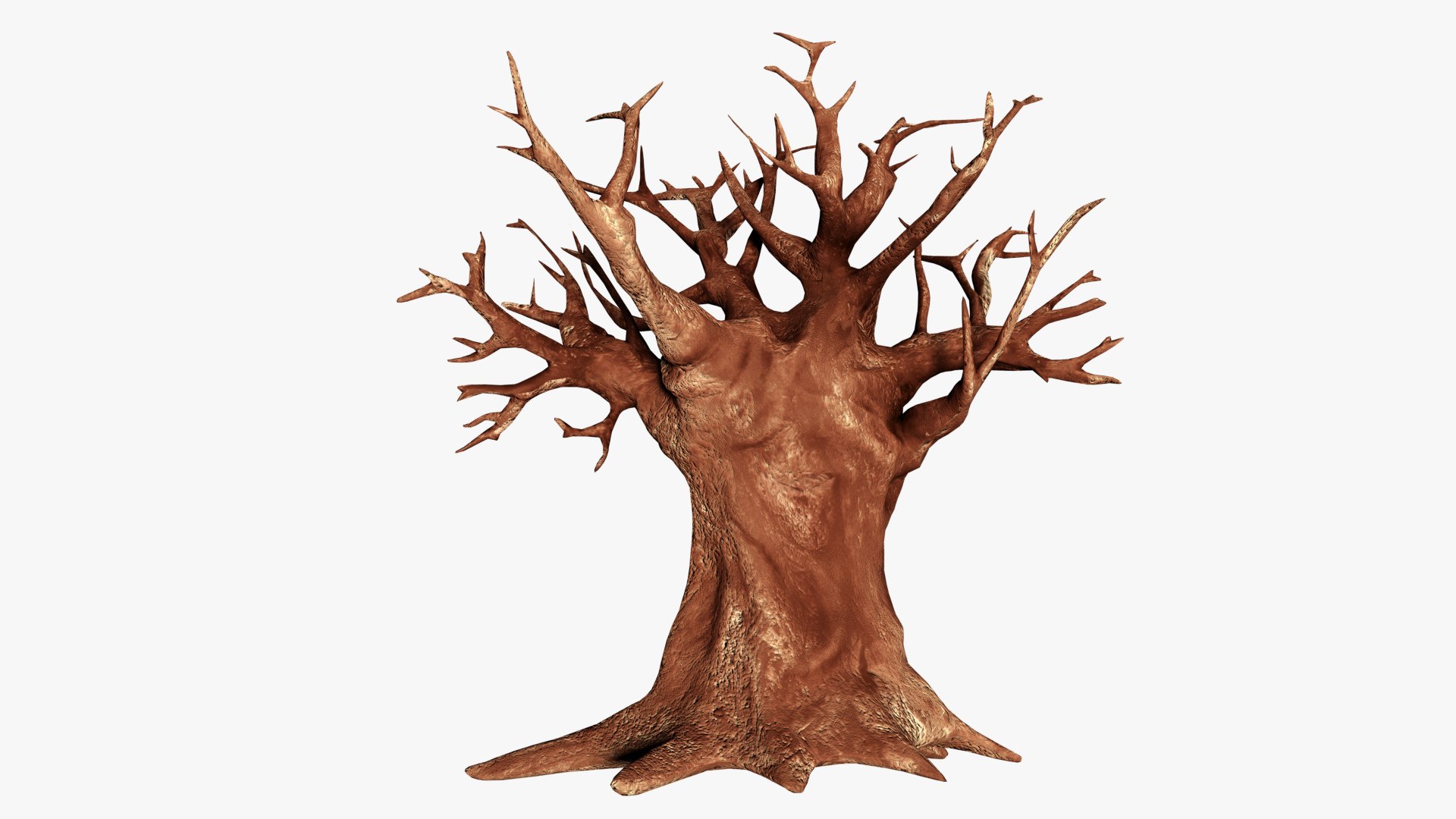 Baobab Tree Animation Lod 3D Model - TurboSquid 1343538