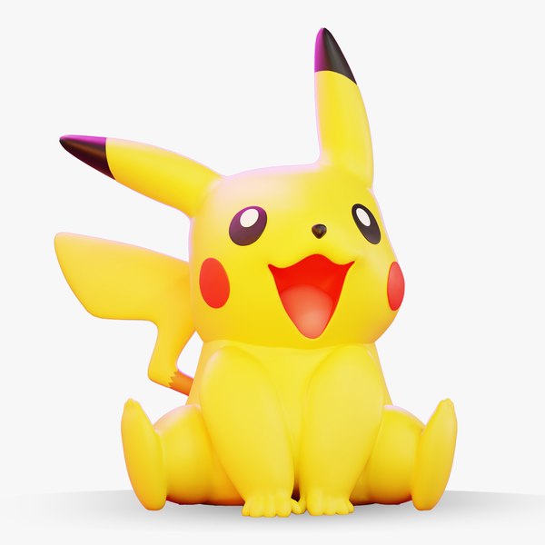 ピカチュウ3Dモデル - TurboSquid 2180207
