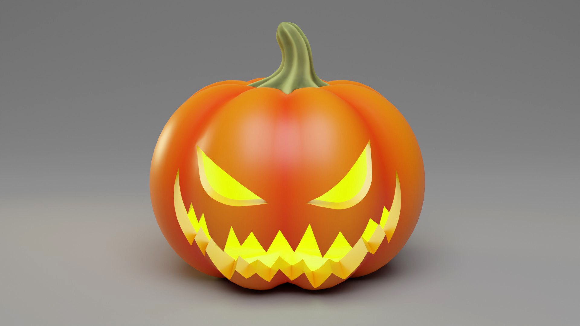 Halloween Pumpkin Jack O Lantern Model - TurboSquid 2136402