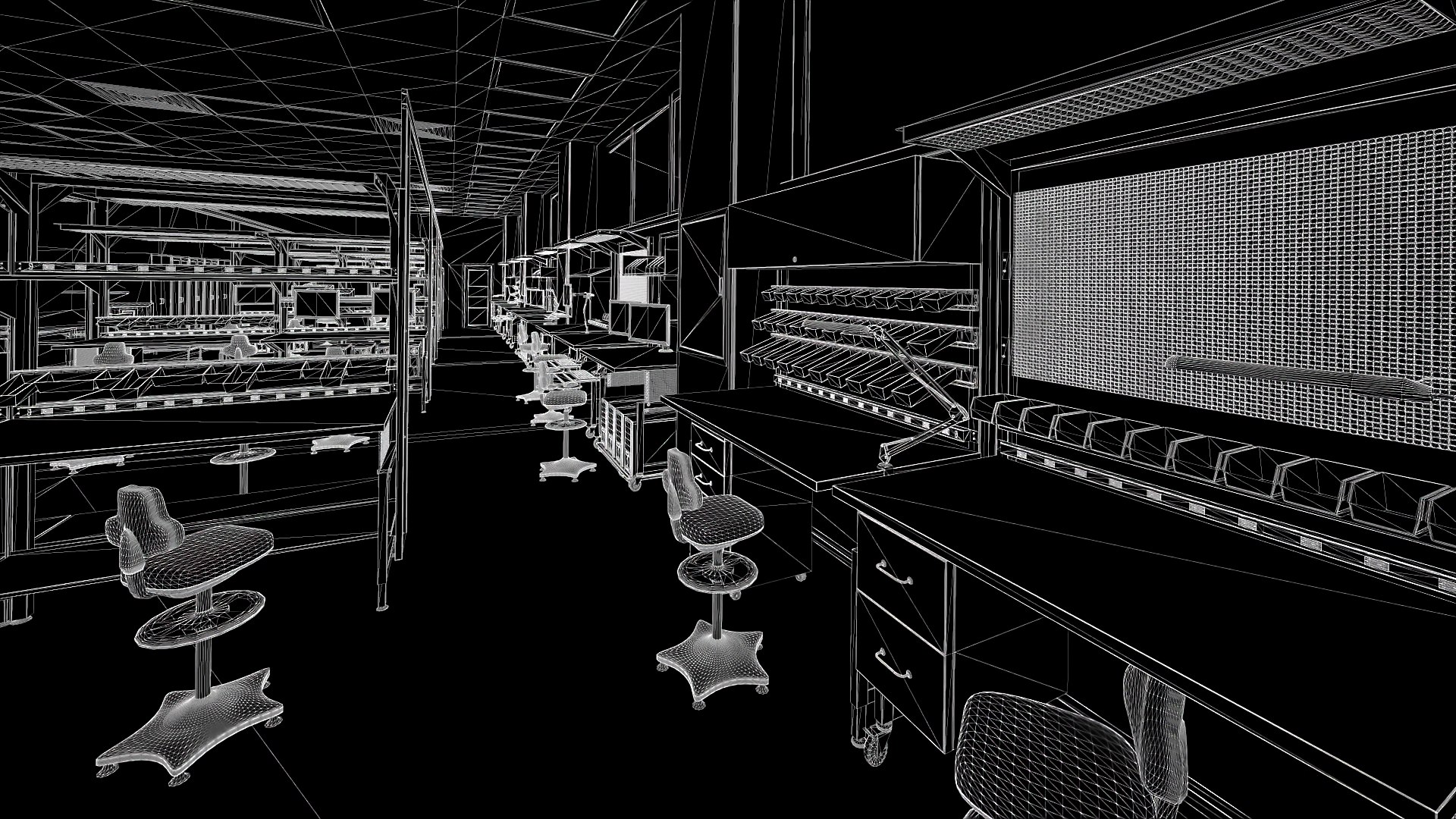 Laboratory 3 3D model - TurboSquid 2011707