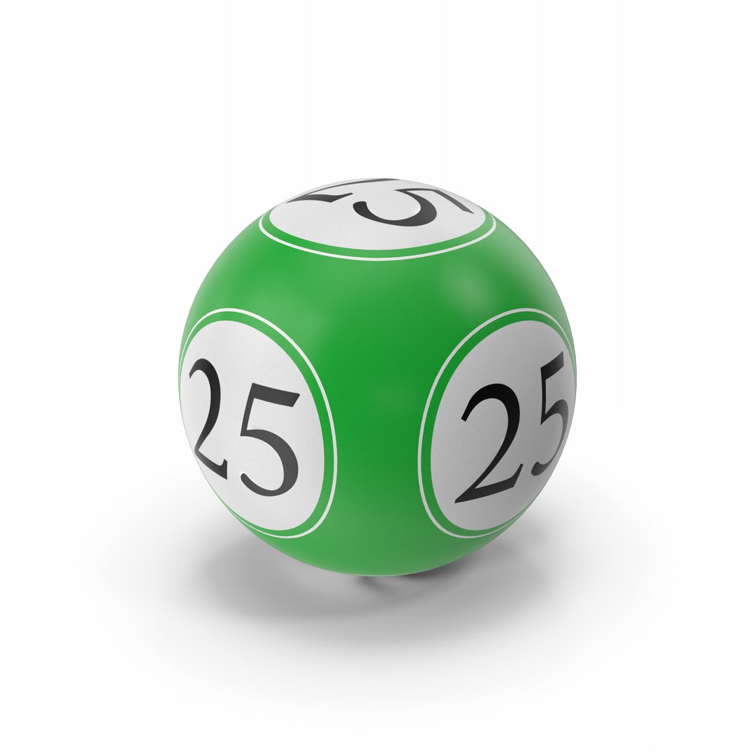 Bingo Ball 25 3D Model - TurboSquid 2323775