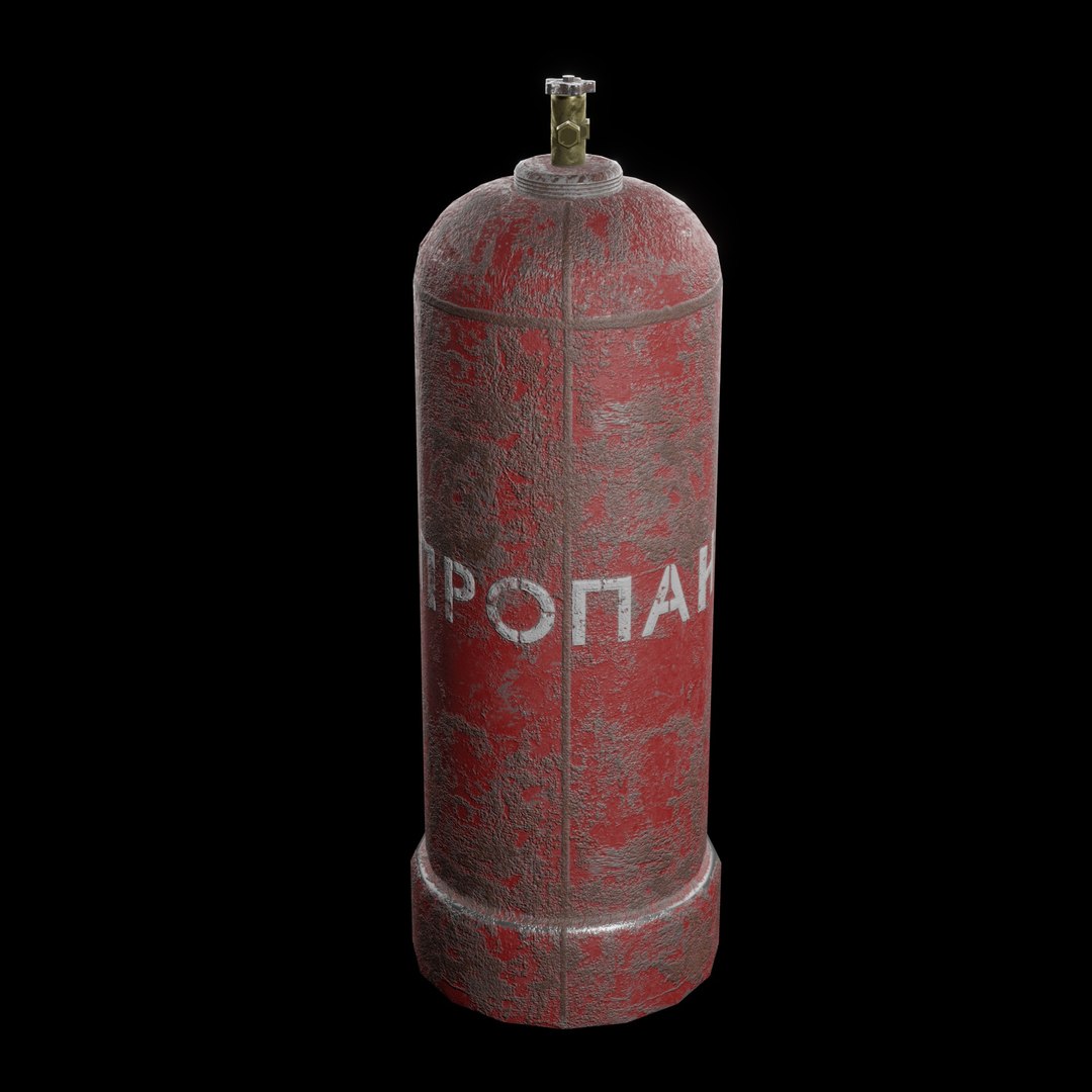 Soviet USSR Gas Tank 3D Model - TurboSquid 1764692