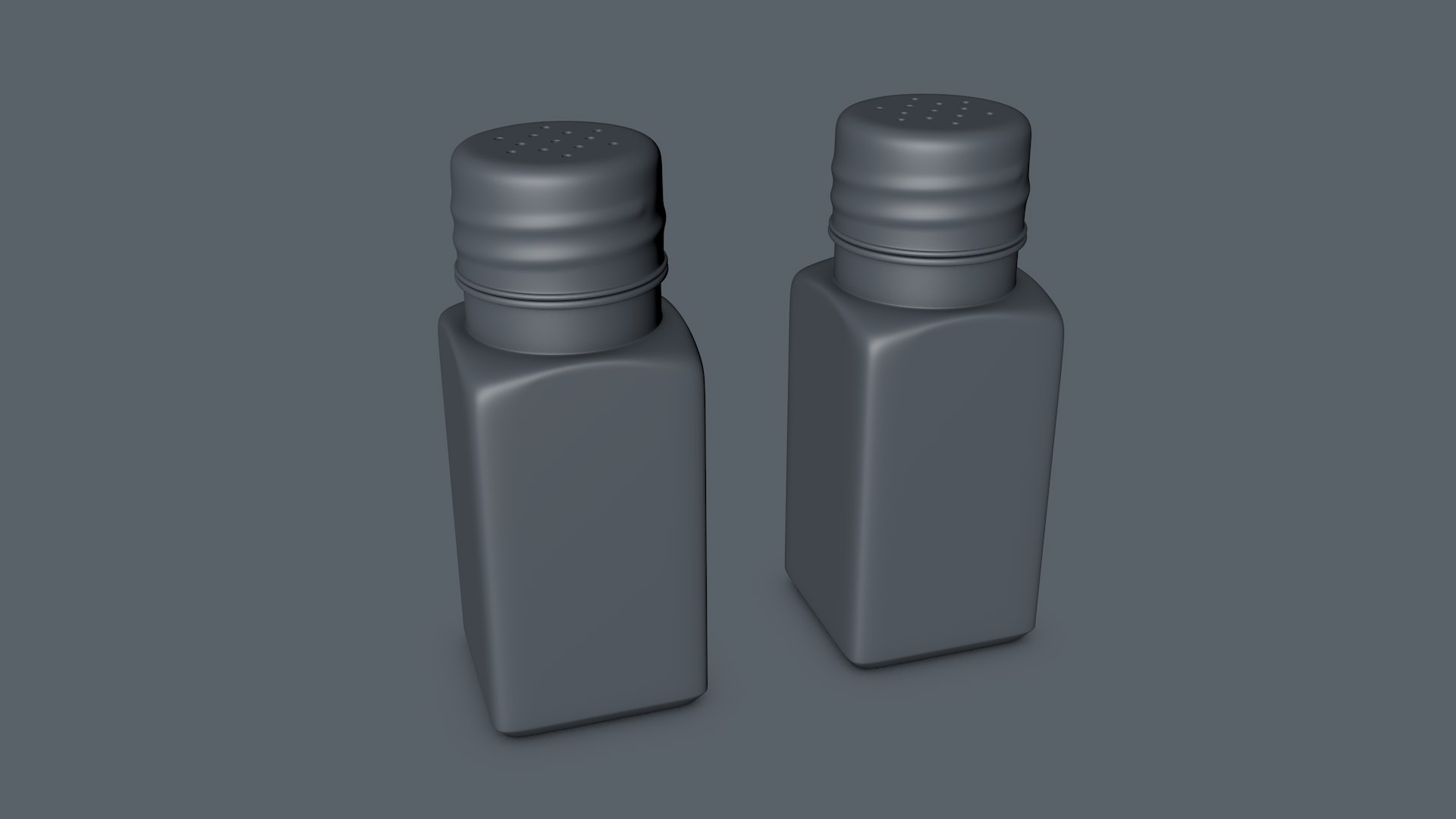3D Salt And Pepper Shakers Model - TurboSquid 2031859