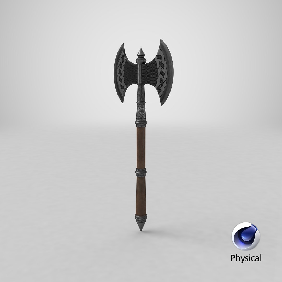 Medieval Battle Axe 8K PBR Textures 3D - TurboSquid 1954678