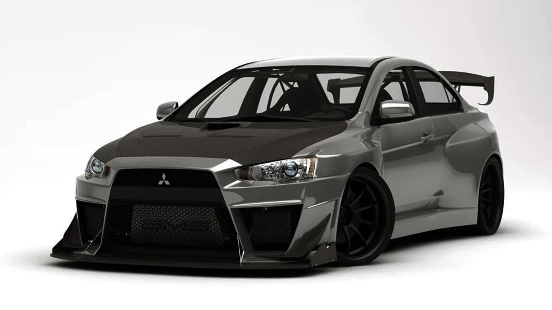 Mitsubishi Lancer Evolution EVO X 3D Model - TurboSquid 2420847