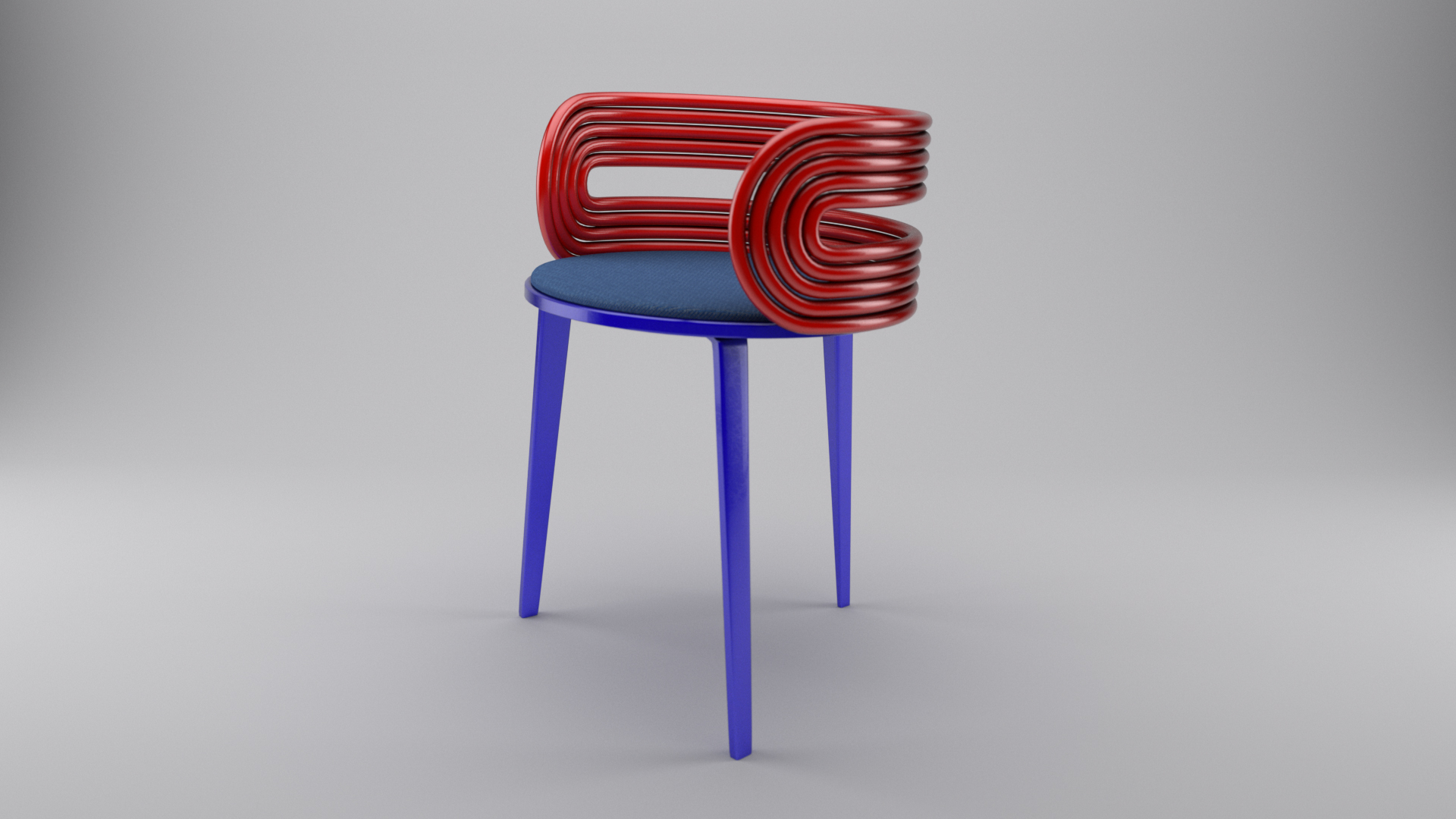 Designer Colorful Chair model - TurboSquid 2087586