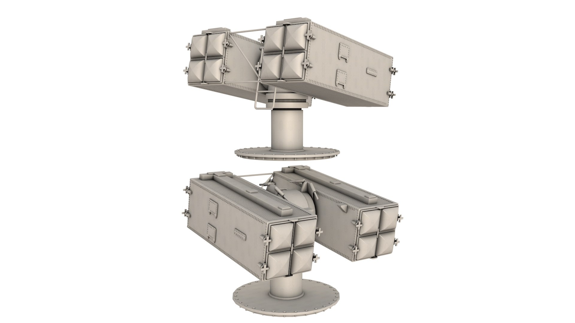 Mk 29 Missile Launching System 3D Model - TurboSquid 2326954