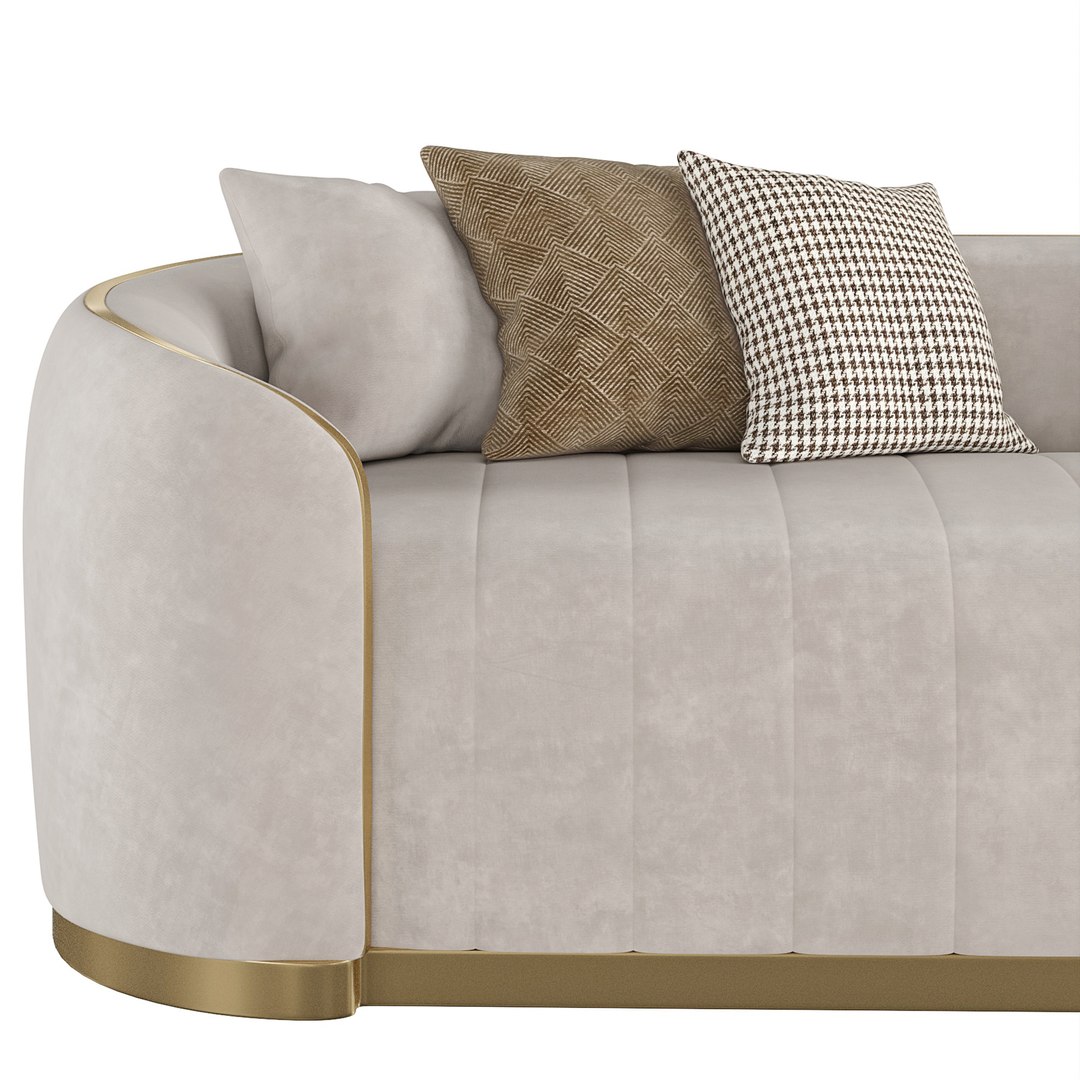 3D Sofa Lucerne - TurboSquid 2002404