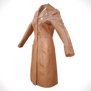 Detective Coat 3D model - TurboSquid 1850604