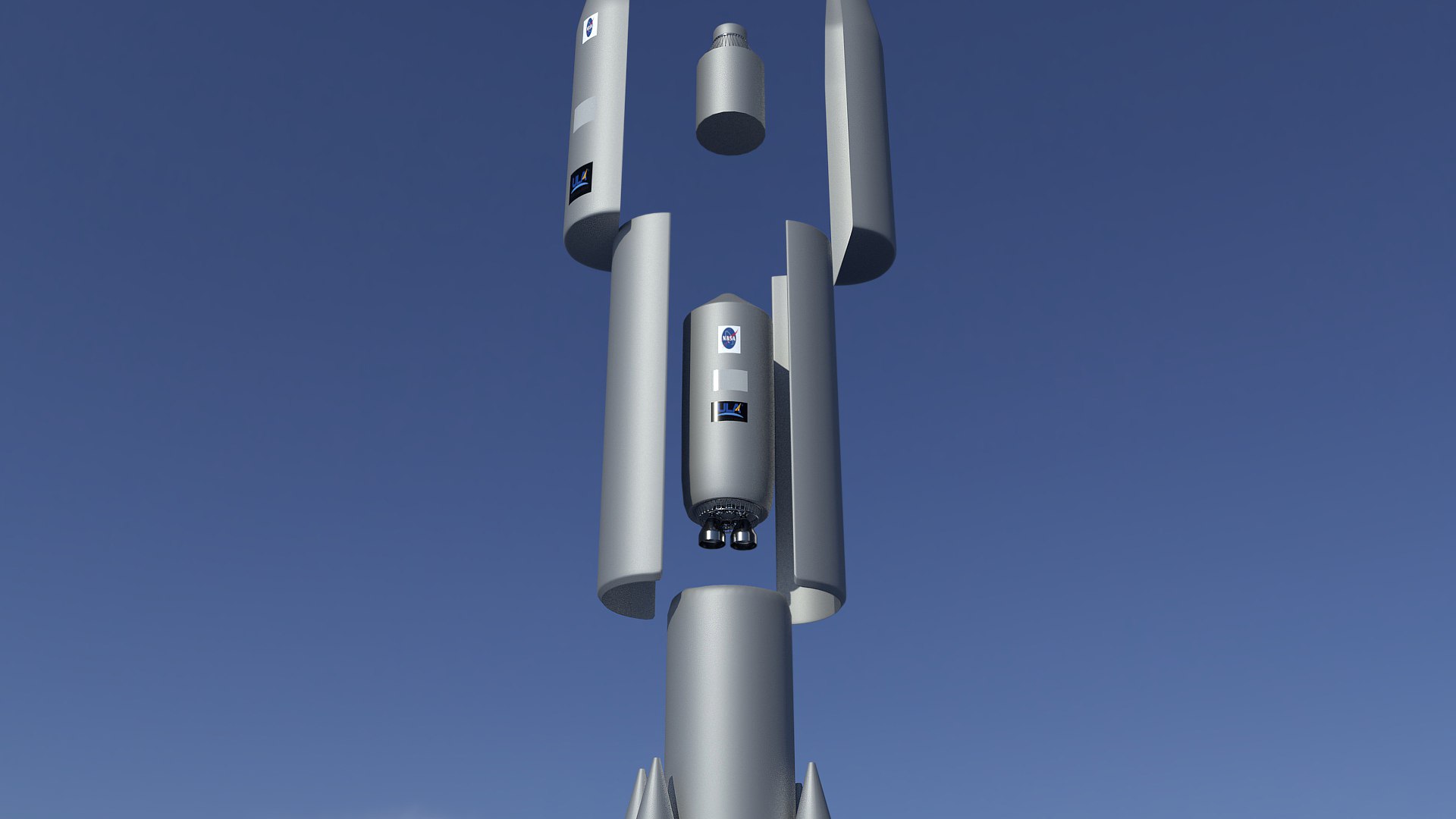 3D Model Vulcan Centaur - TurboSquid 1985078