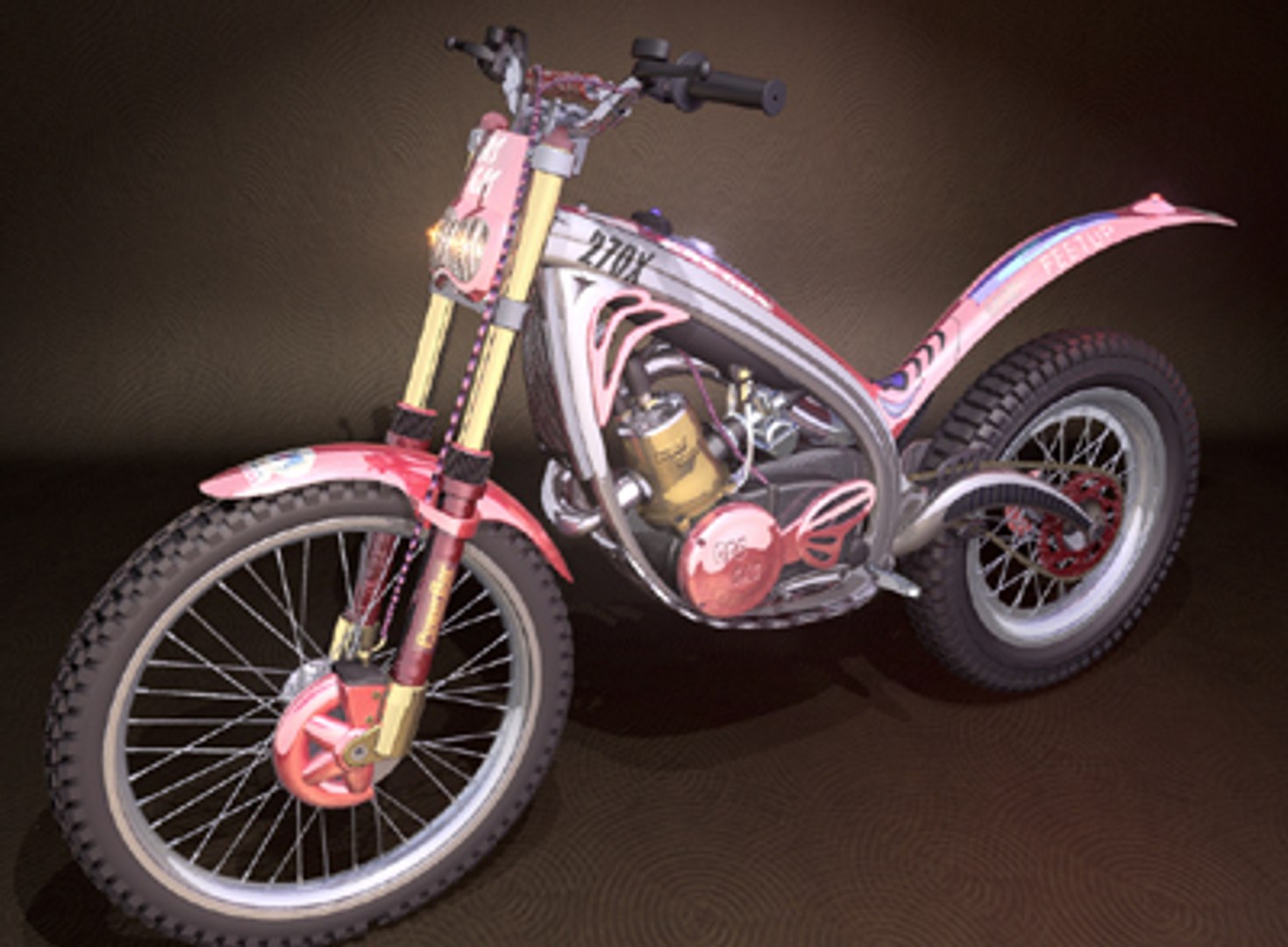 Trials Bike Iges 3d Ige
