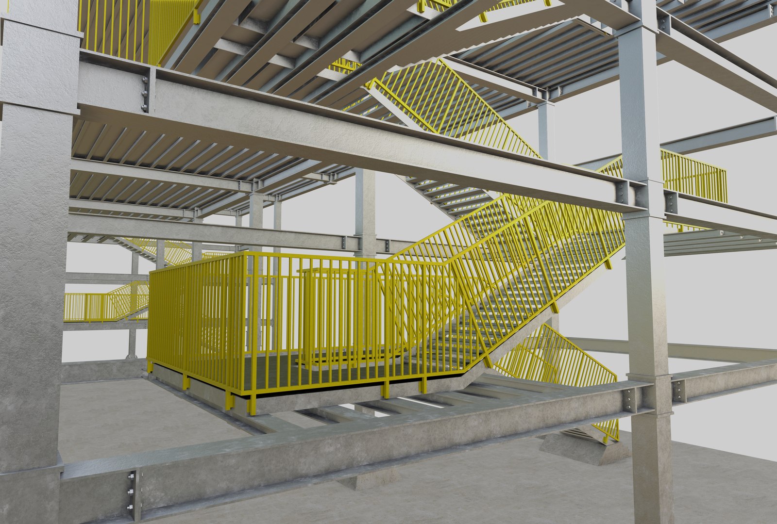 Steel Structure-Tsunami Evacuation Tower-Type-2 3D Model - TurboSquid ...