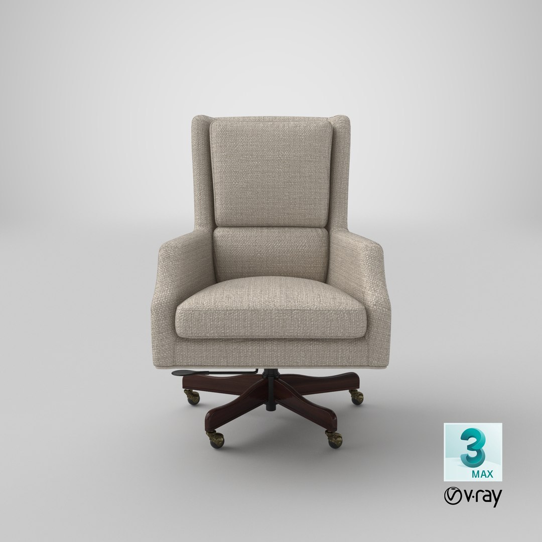 Transitional-office-chair 3D Model - TurboSquid 1270688