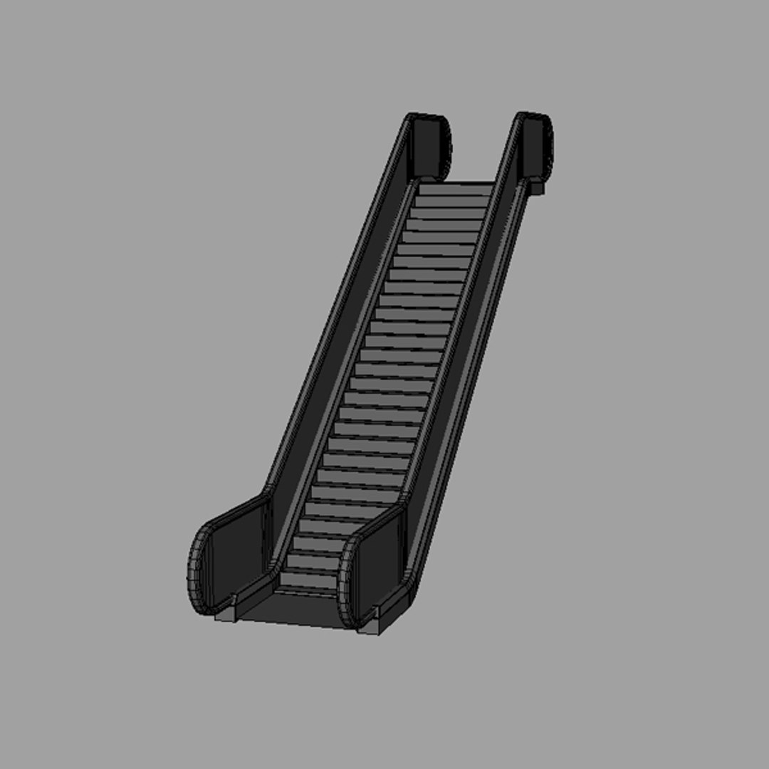 3d Escalator Model