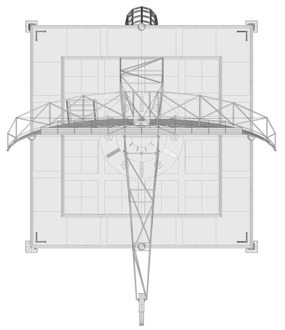 Airport Radar Tower Model - TurboSquid 1469985