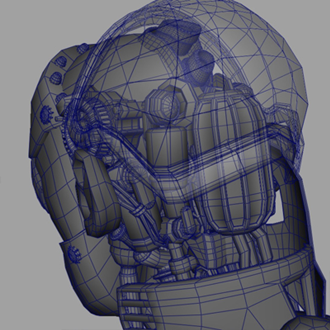Android Wiring 3d Obj