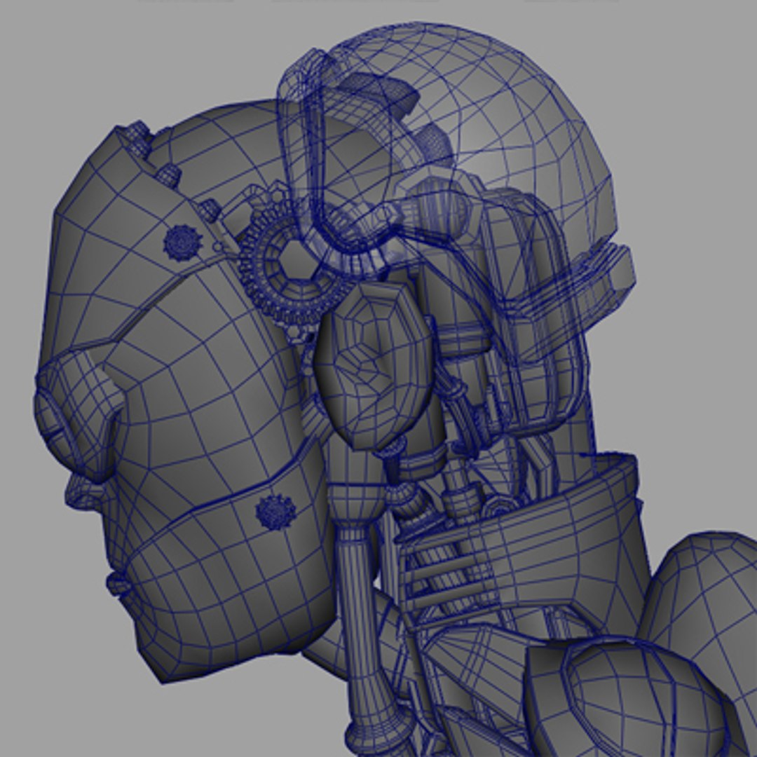 Android Wiring 3d Obj
