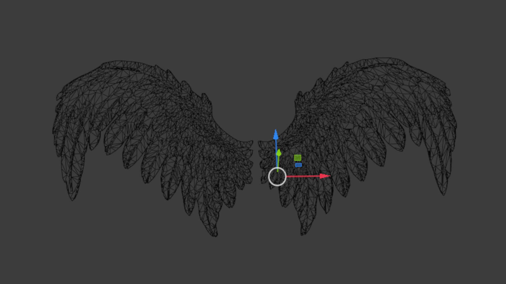 3D Wings Printable Carved Decor 09 - TurboSquid 2178270