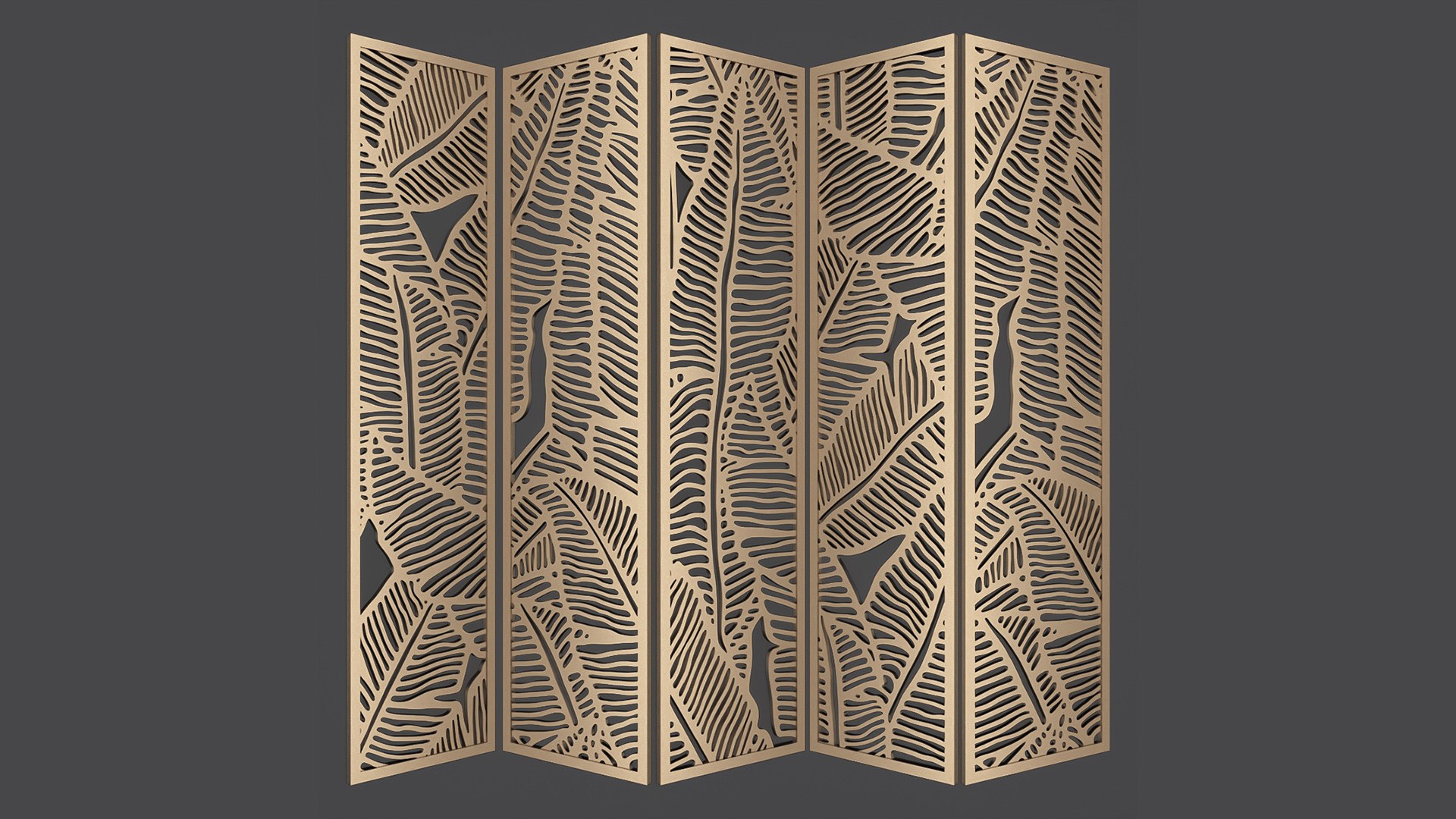 3D Decorative panel set 85 with seamless pattern - TurboSquid 1830152