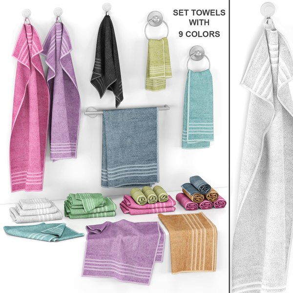 Kitchen Towel 3D Models for Download | TurboSquid