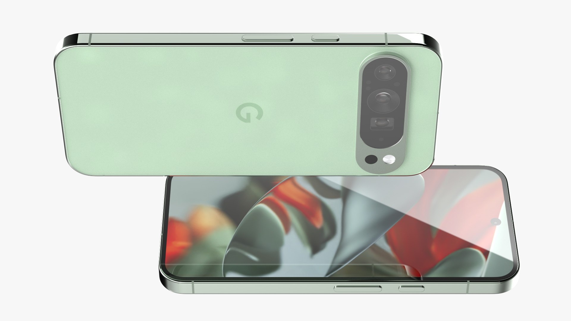 Google Pixel 9 Pro XL Hazel 3D Model - TurboSquid 2259655