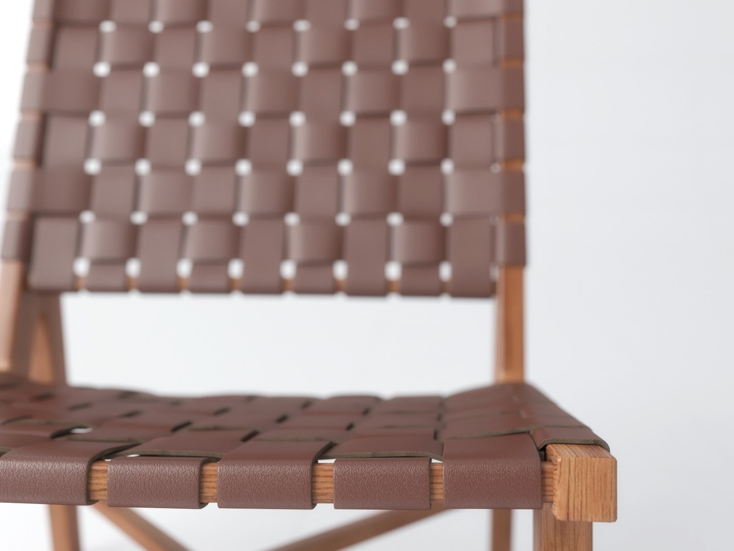 3D model taj leather strap chair - TurboSquid 1512181