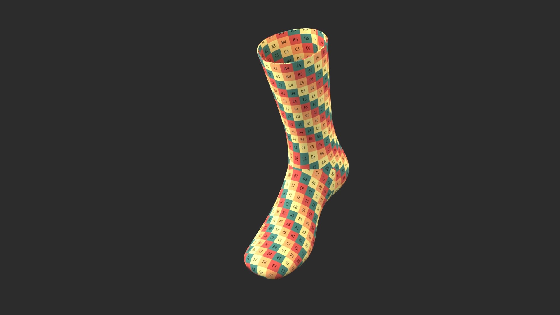 Sock 3D - TurboSquid 2190035