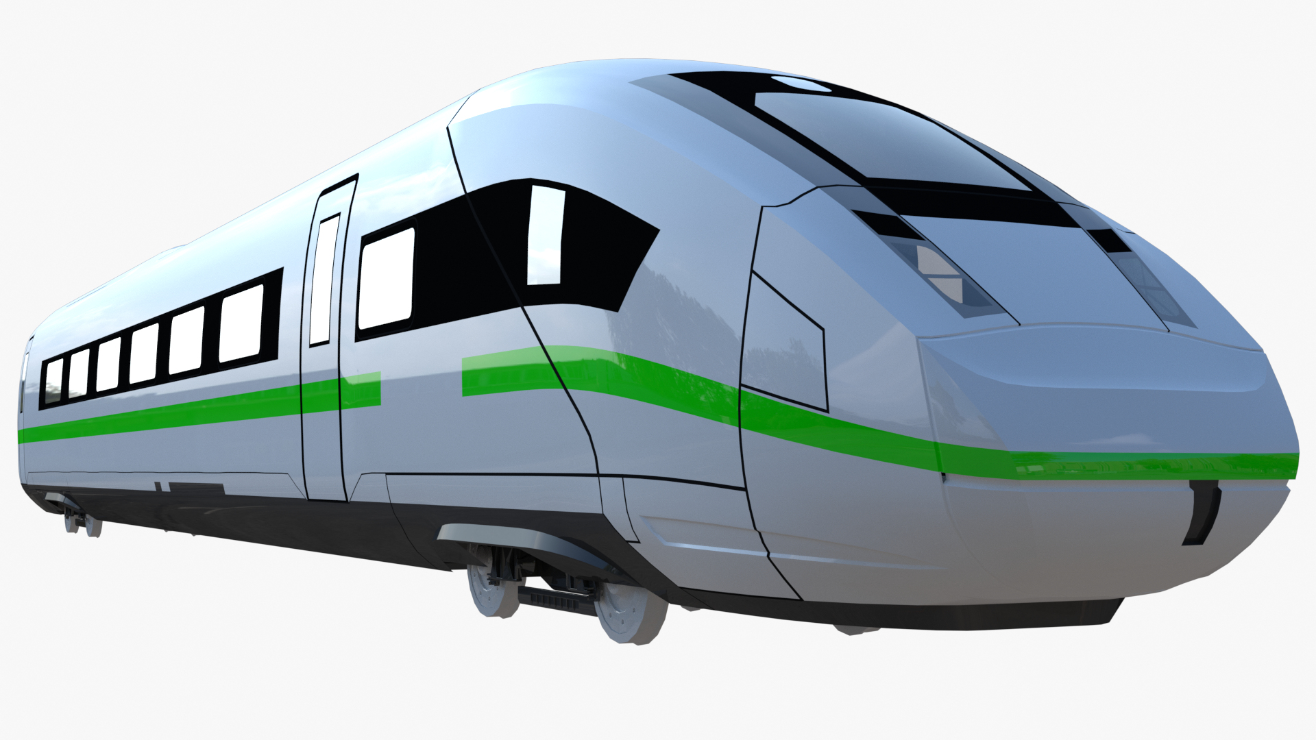 Train ice twindexx 3D model - TurboSquid 1680427