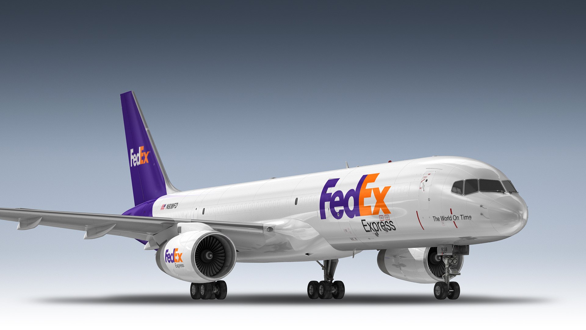 3D Boeing 757-200SF FedEx Model - TurboSquid 2189048