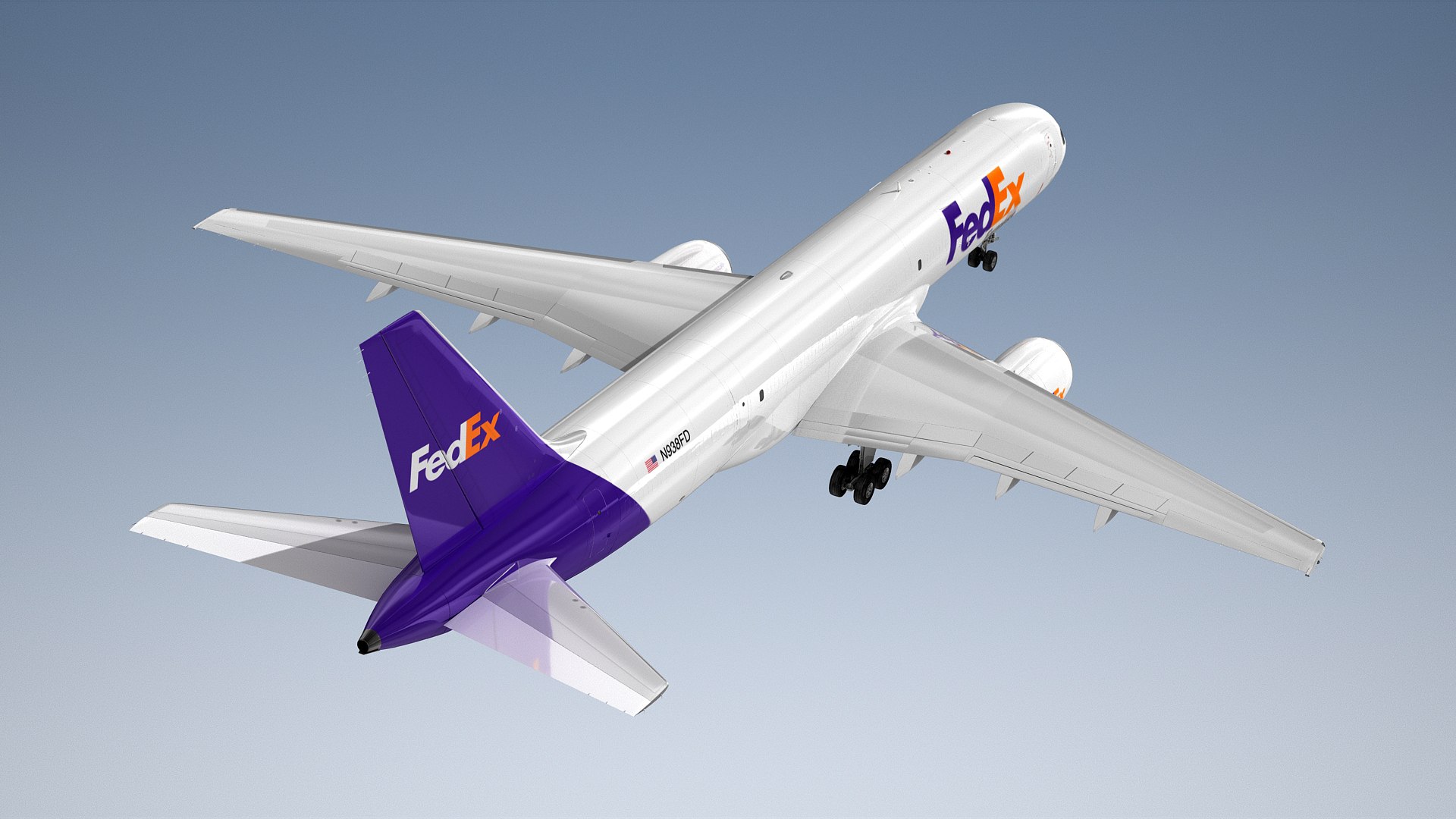3D Boeing 757-200SF FedEx Model - TurboSquid 2189048