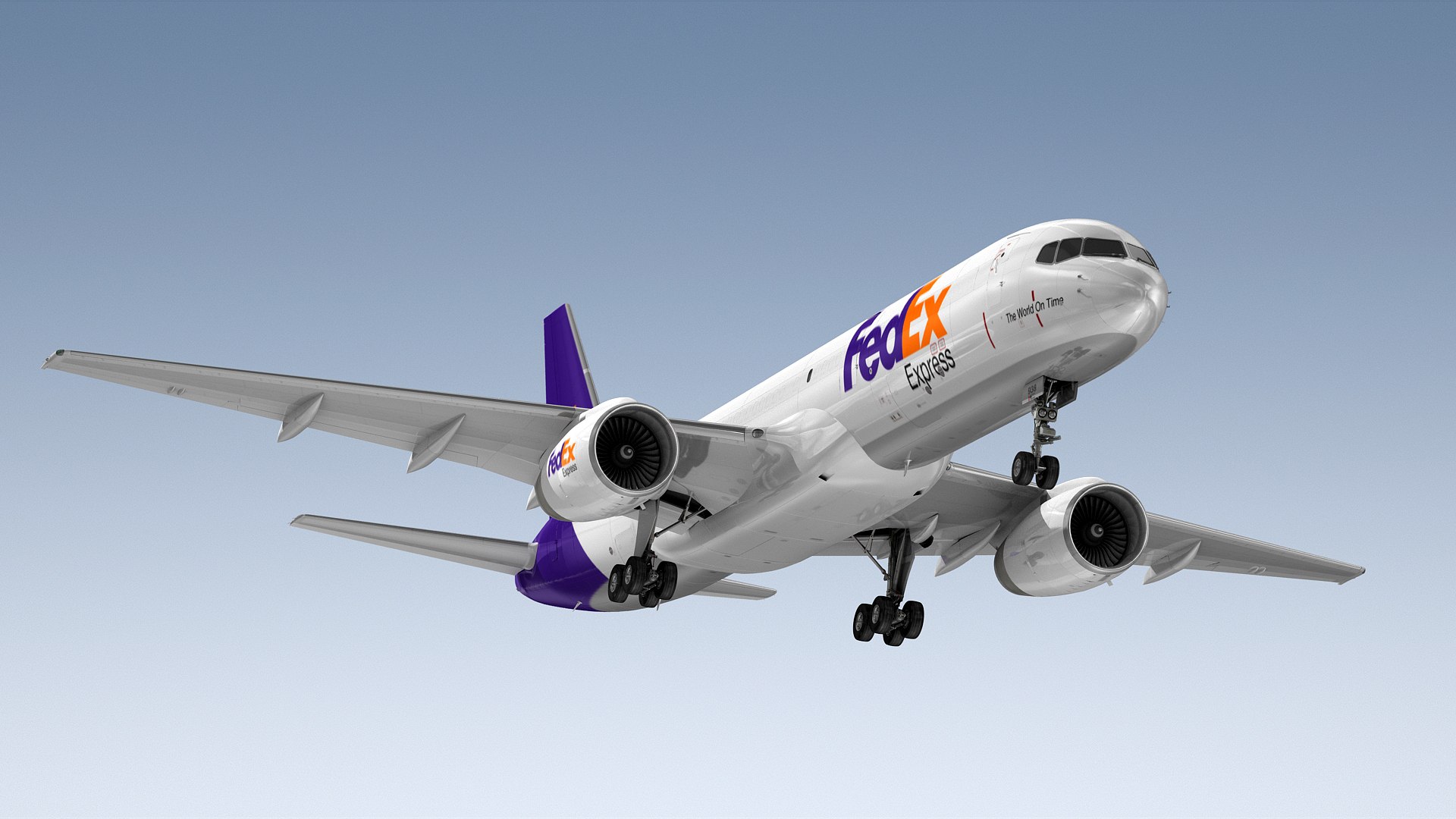 3D Boeing 757-200SF FedEx Model - TurboSquid 2189048