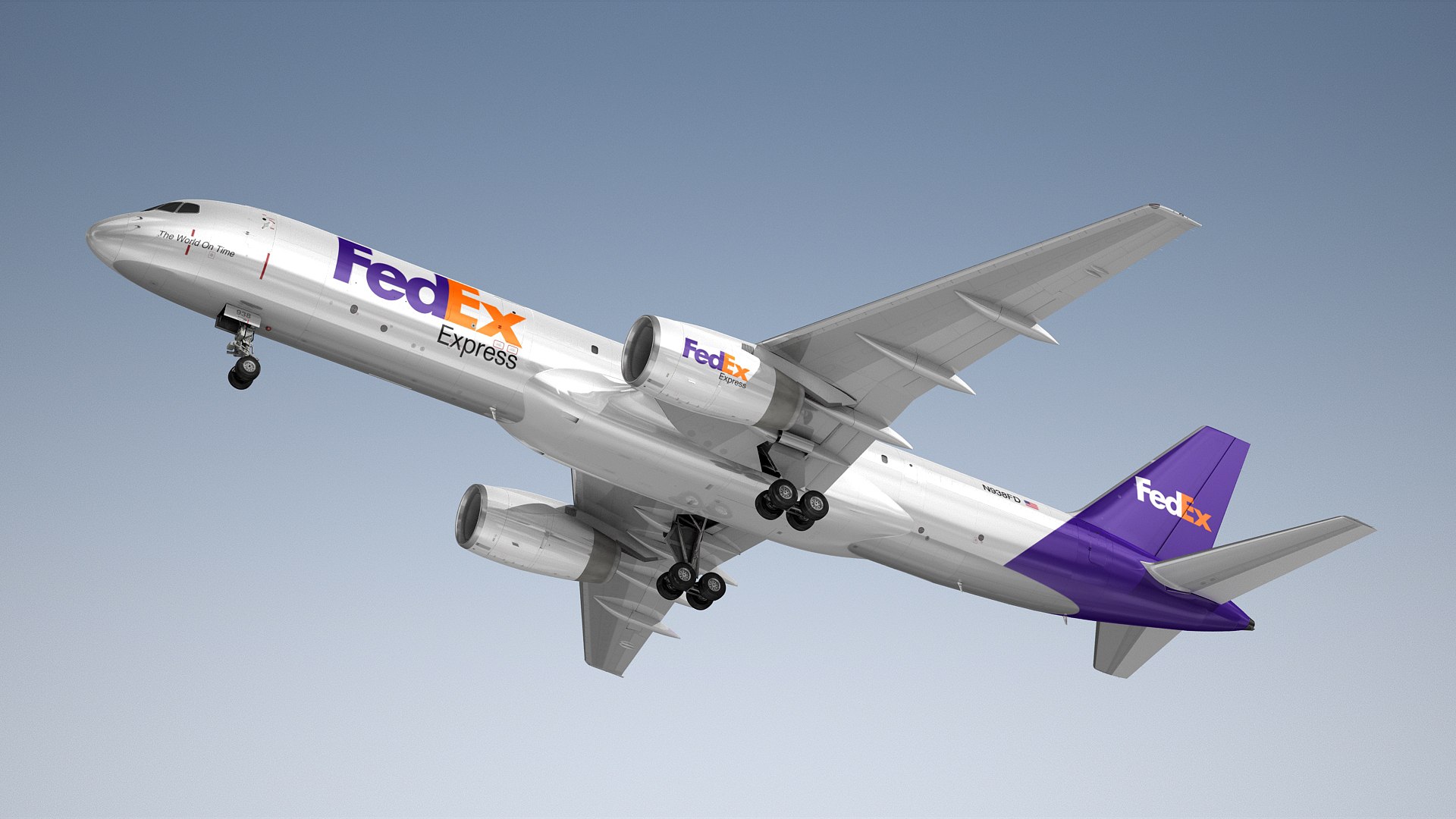 3D Boeing 757-200SF FedEx Model - TurboSquid 2189048