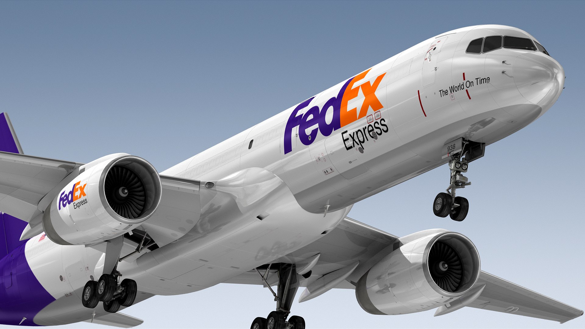 3D Boeing 757-200SF FedEx Model - TurboSquid 2189048