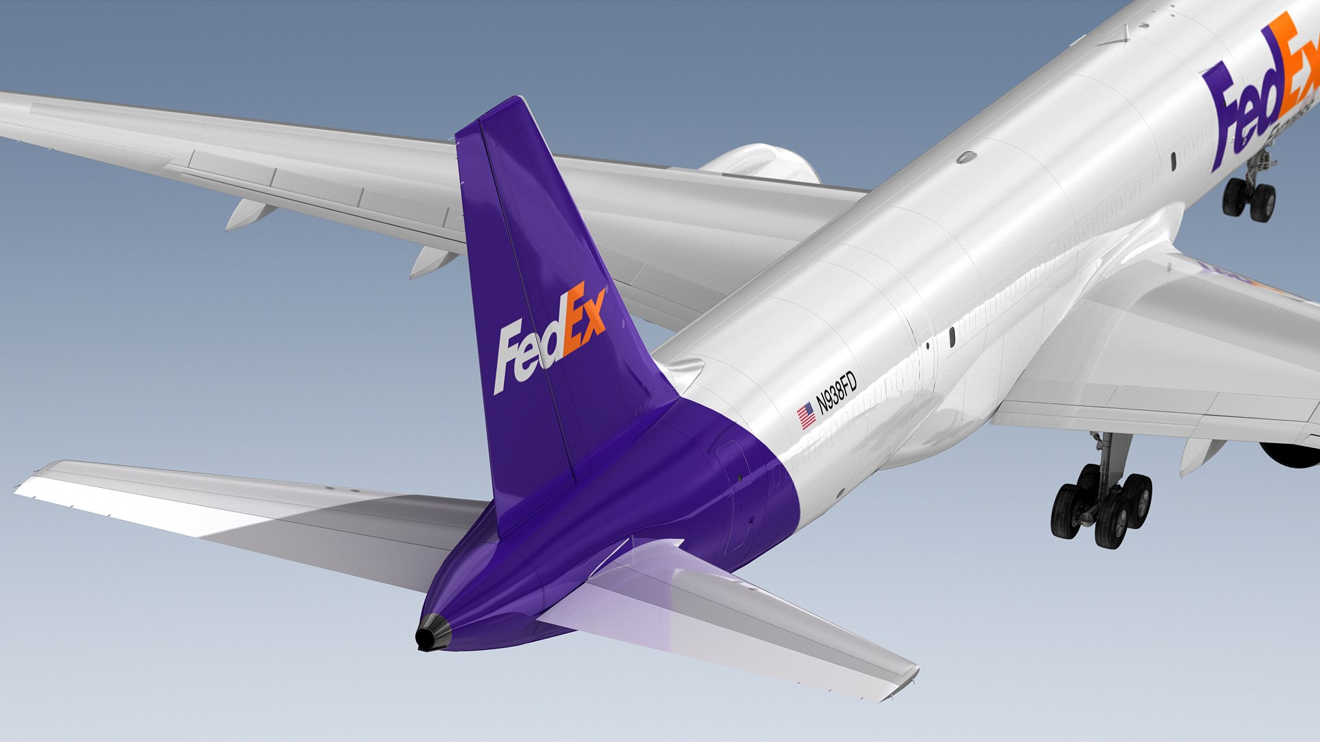 3D Boeing 757-200SF FedEx Model - TurboSquid 2189048