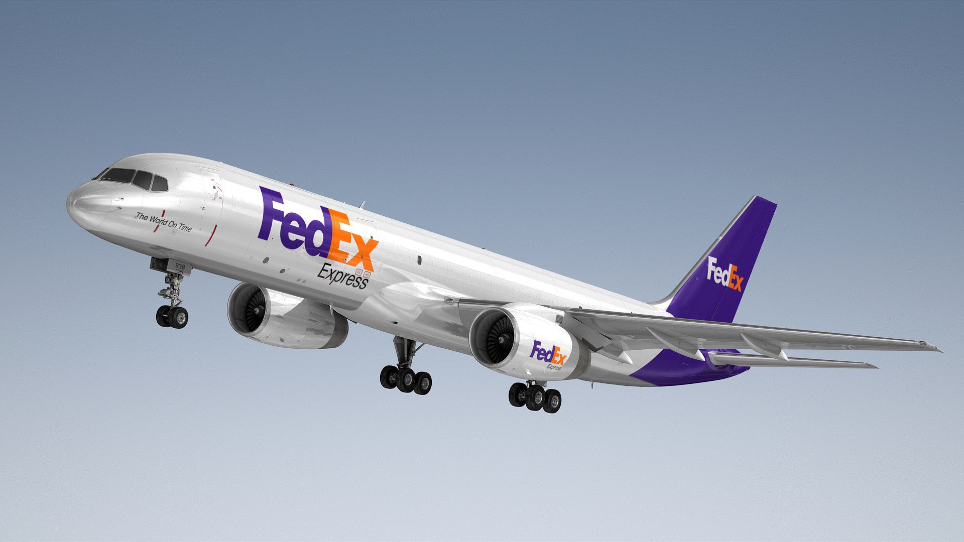3D Boeing 757-200SF FedEx Model - TurboSquid 2189048