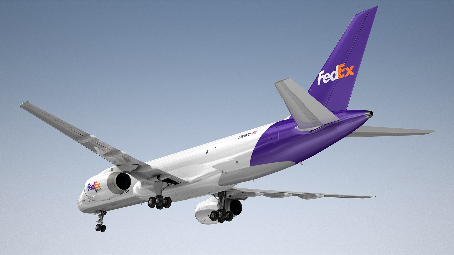 3D Boeing 757-200SF FedEx Model - TurboSquid 2189048