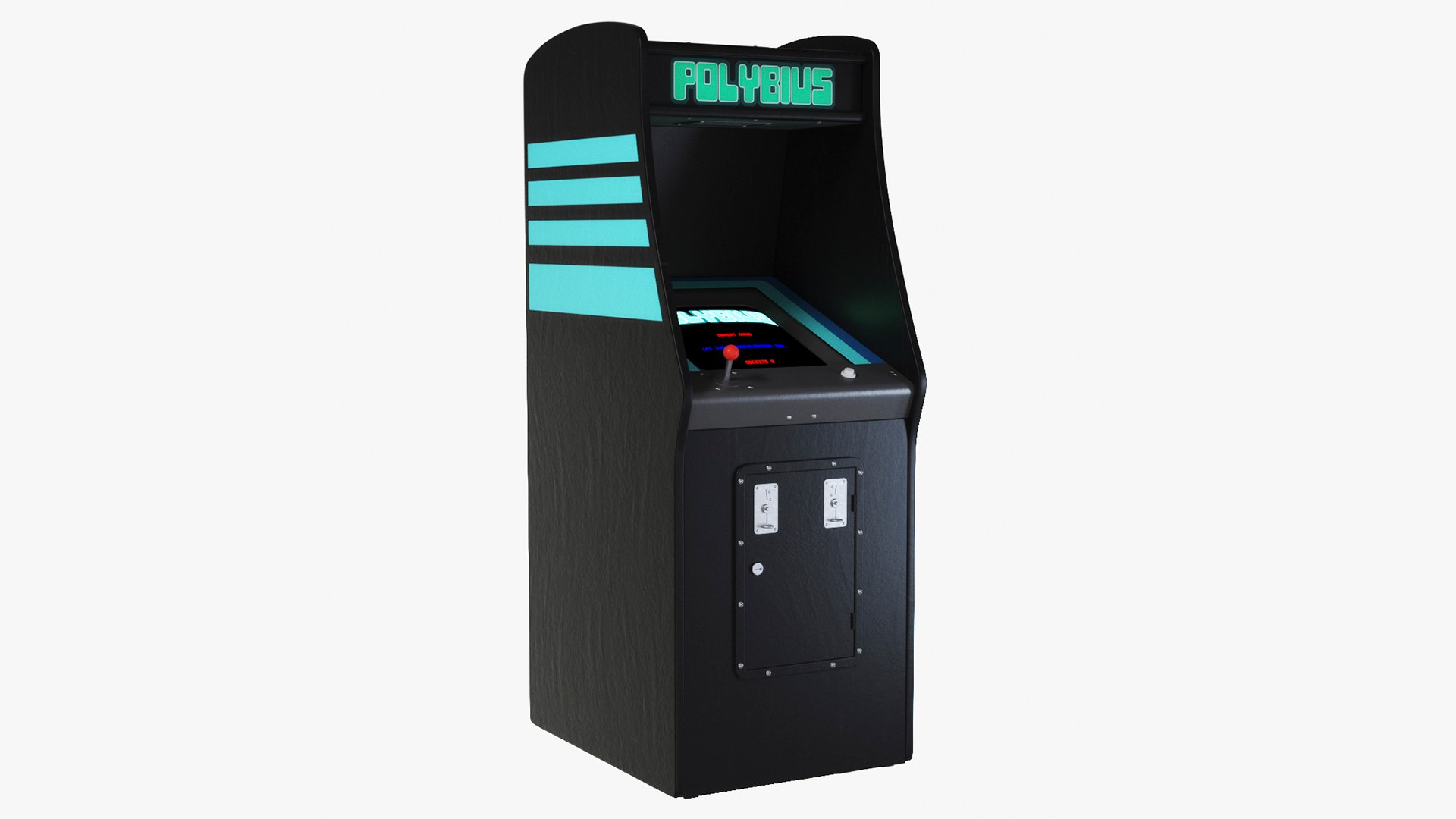 3D Polybius arcade game model - TurboSquid 2124107