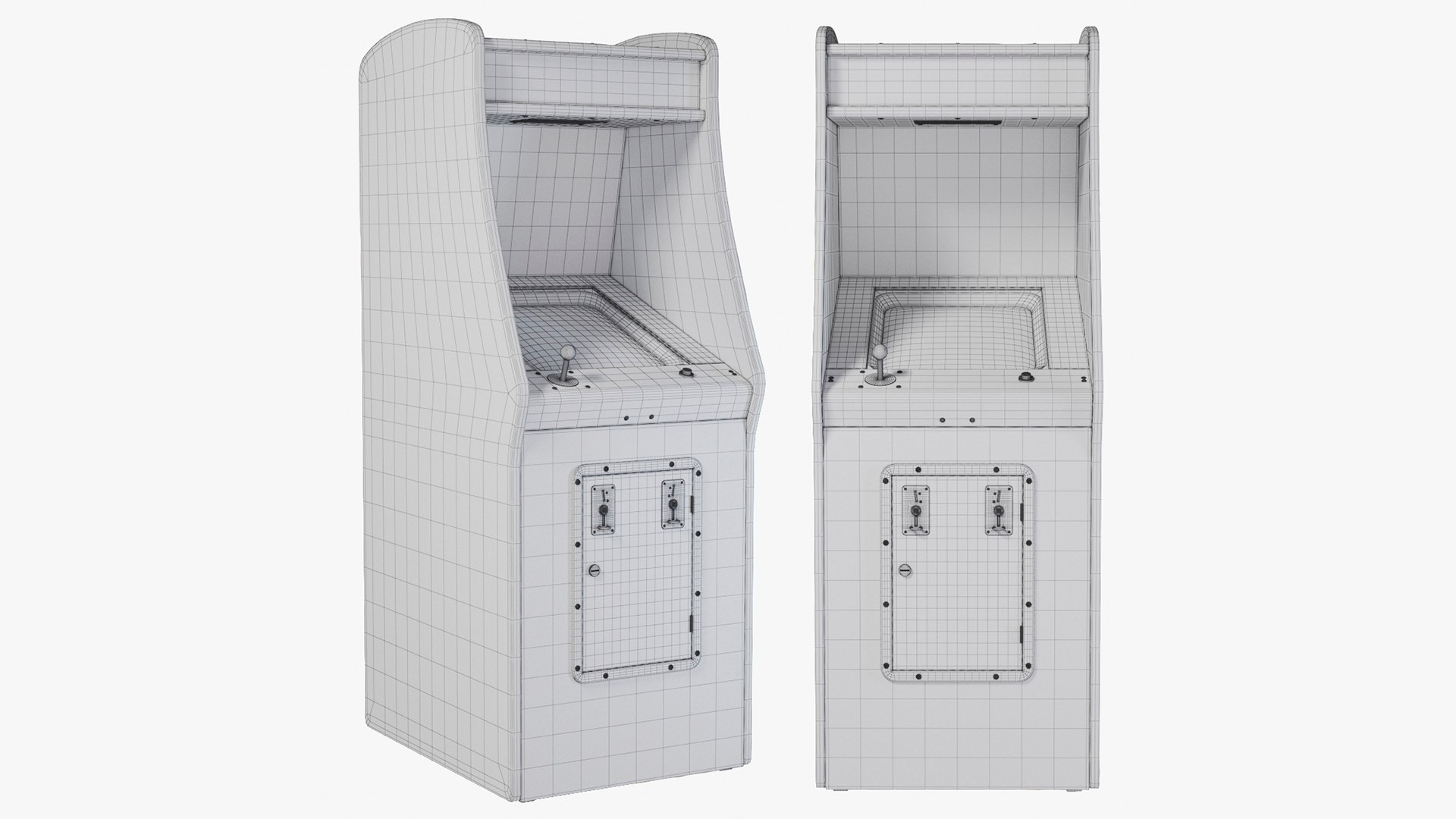 3D Polybius arcade game model - TurboSquid 2124107