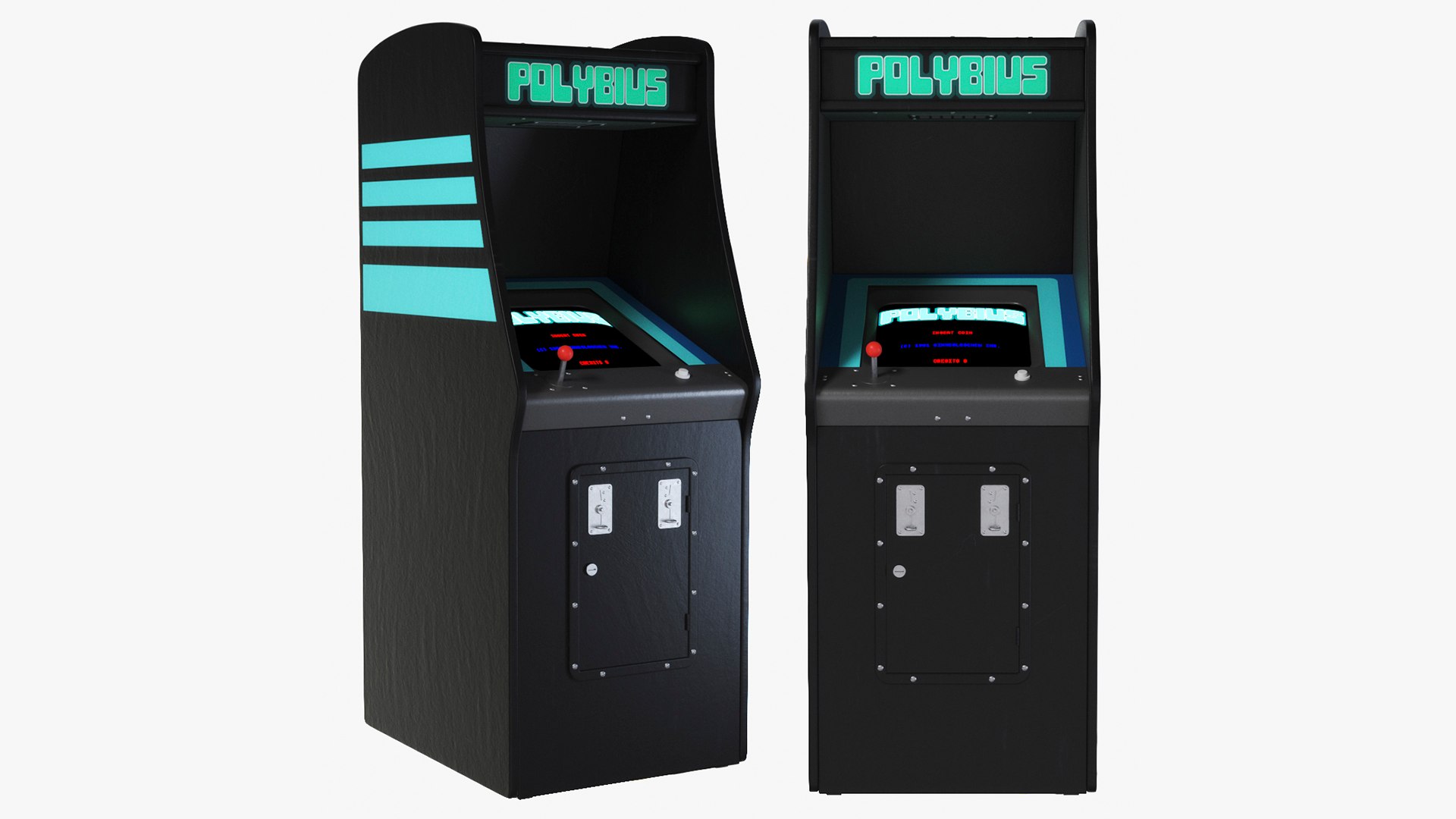 3D Polybius arcade game model - TurboSquid 2124107
