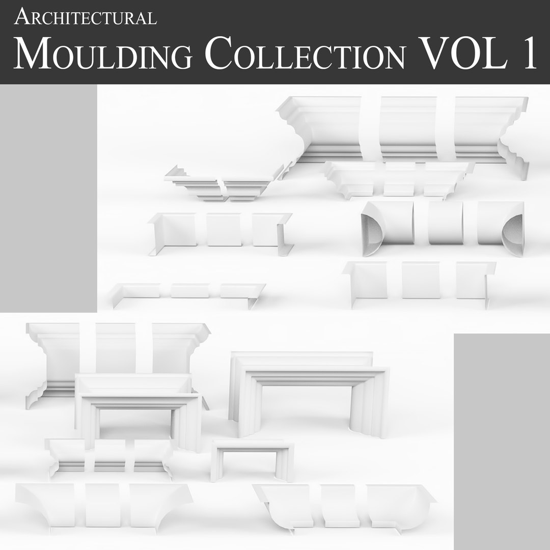 3d moulding architectural