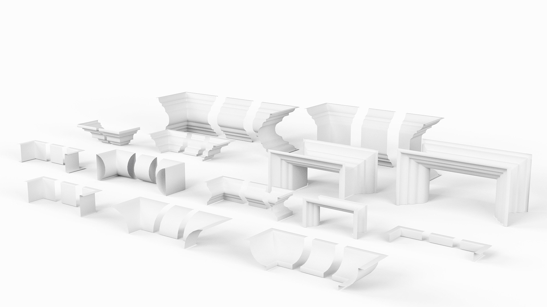 3d moulding architectural