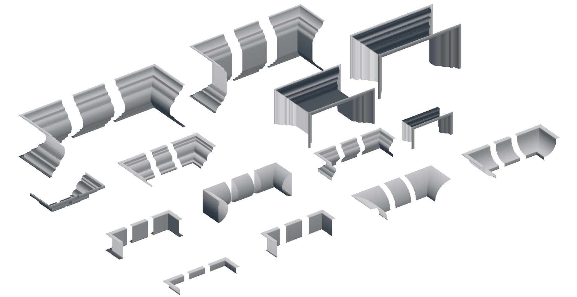 3d moulding architectural