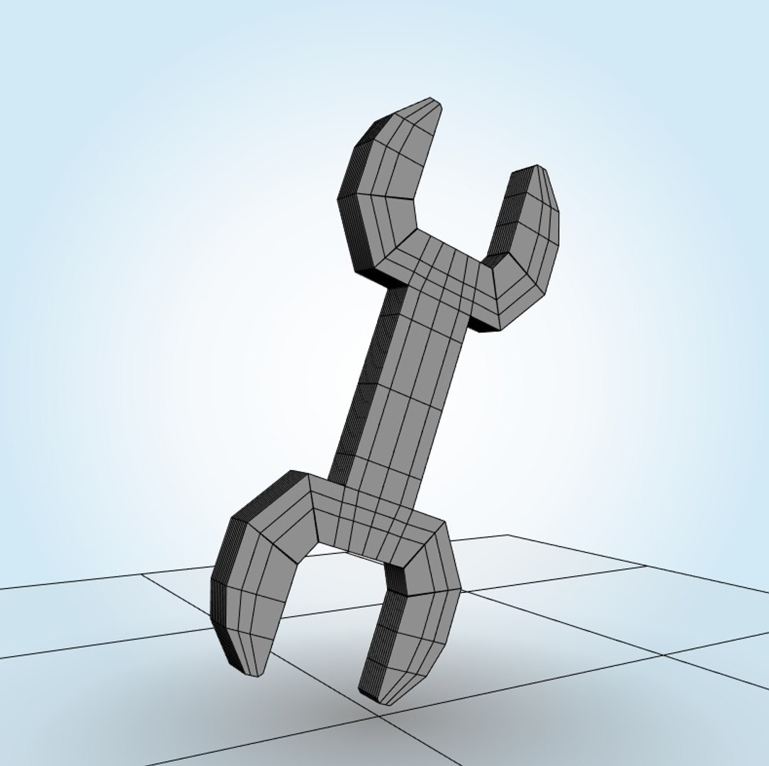 Spanner 3D Model - TurboSquid 1883868