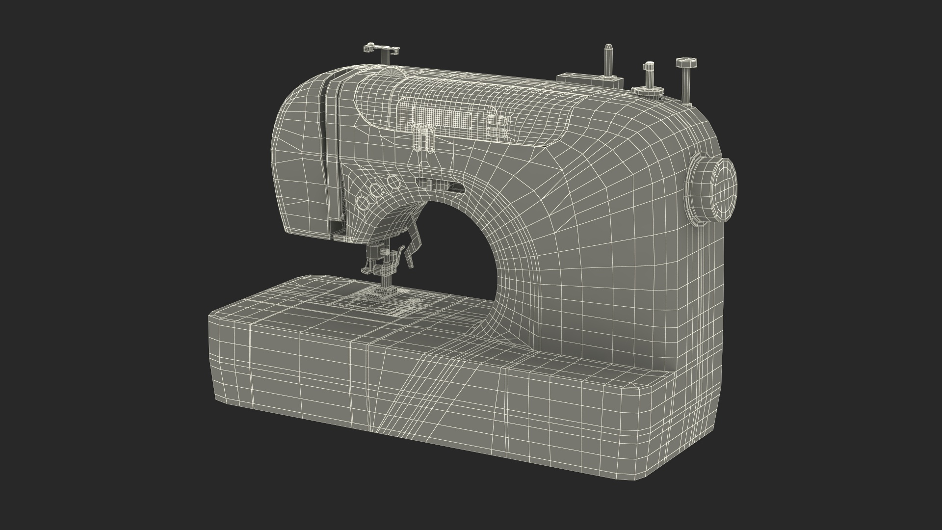 3D Brother CS6000i Sewing Machine Model - TurboSquid 2191781