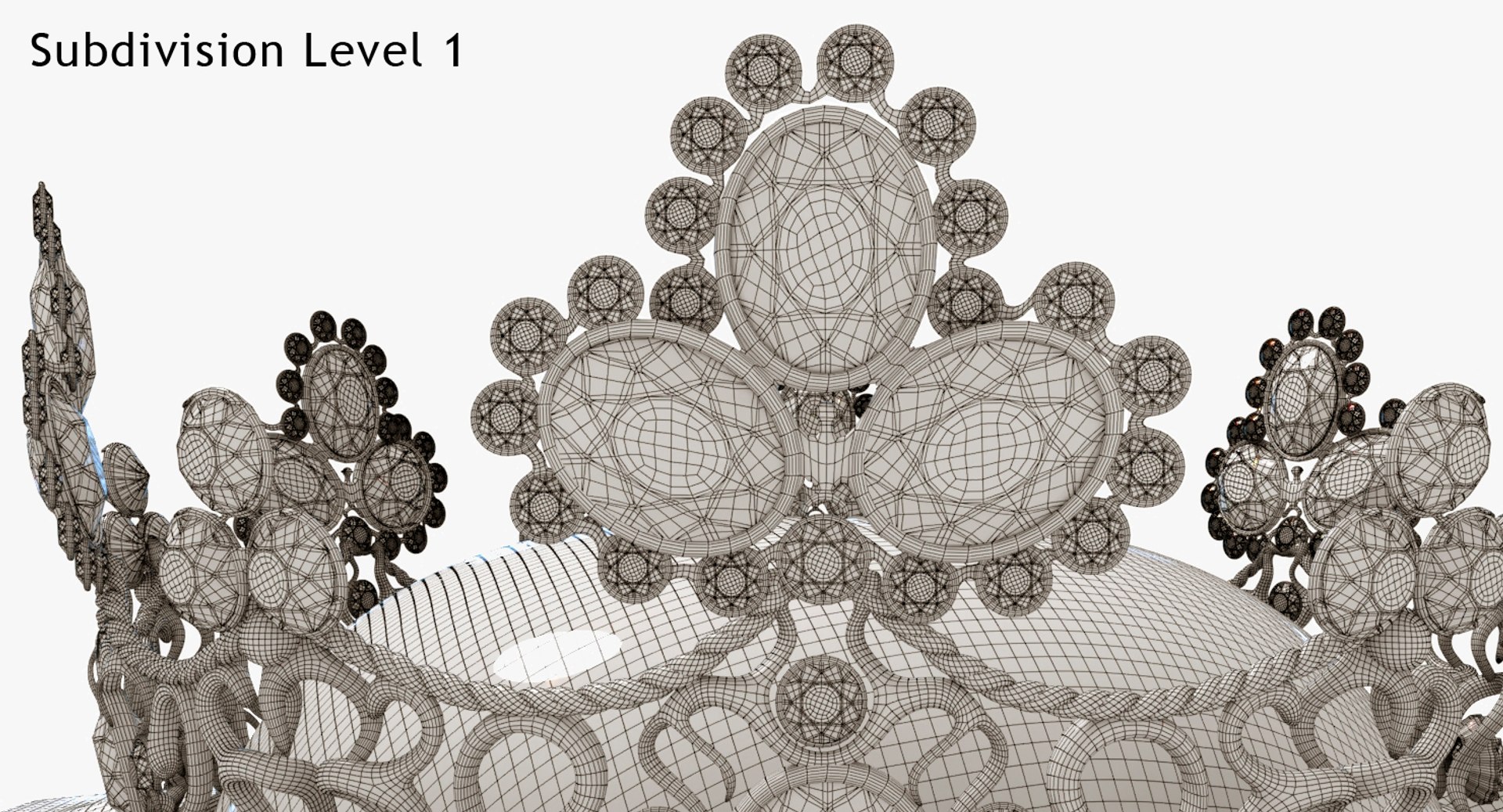 3D Antique Crown - TurboSquid 1149992