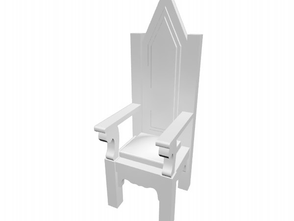 free max mode simple throne dining chair