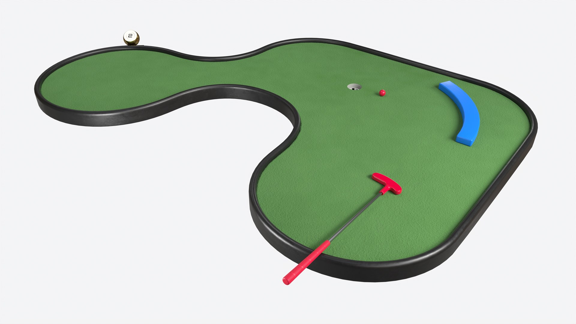 Miniature Golf Course 02 Model - TurboSquid 2114401