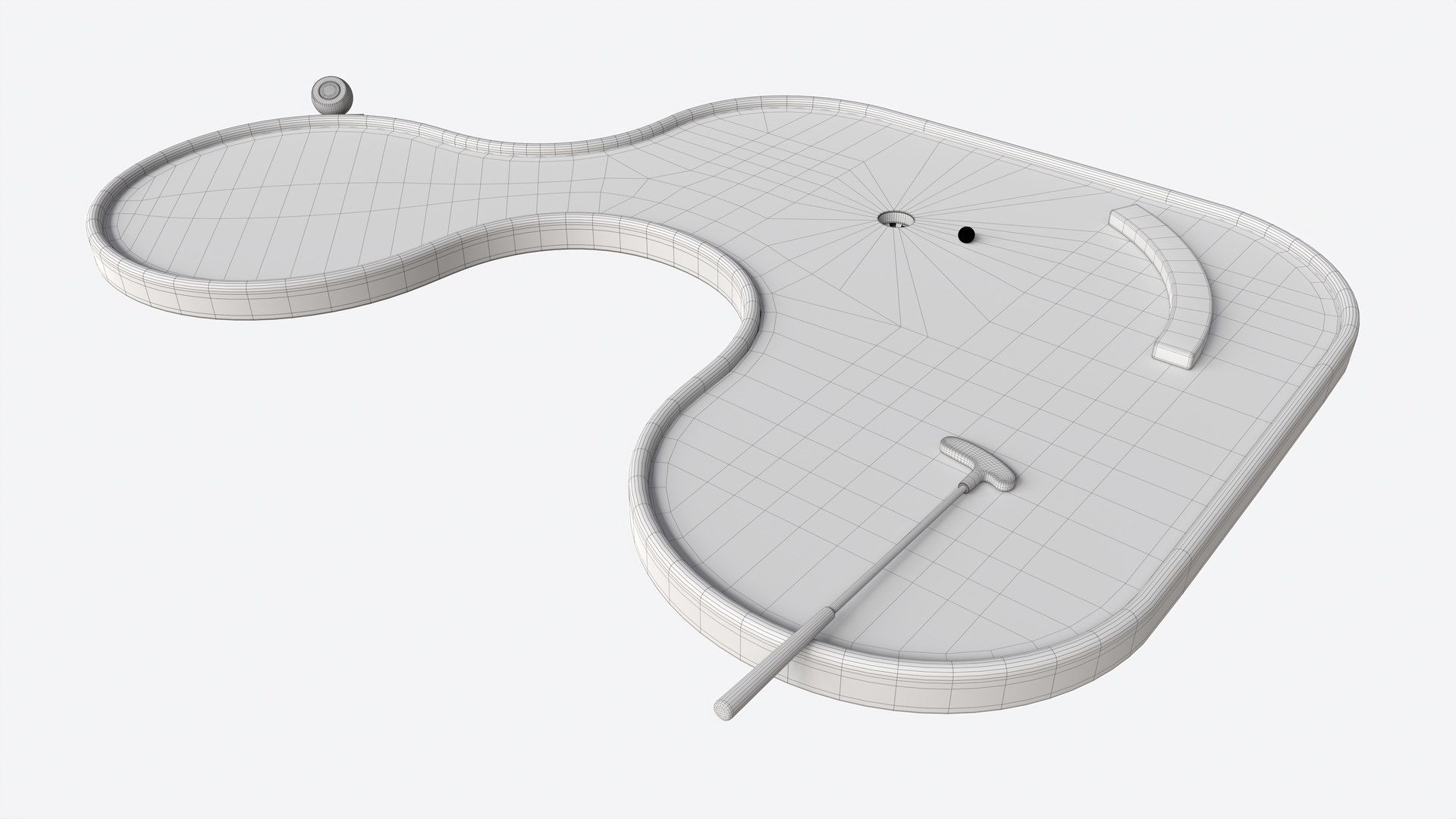 Miniature Golf Course 02 Model - TurboSquid 2114401