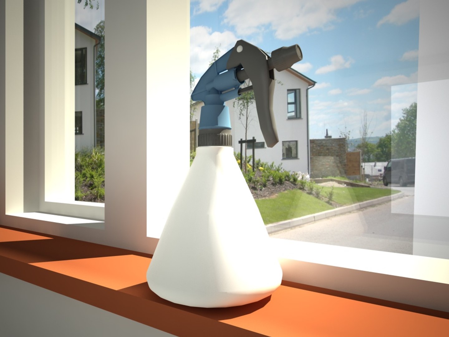 Spray Bottle 3d 3ds