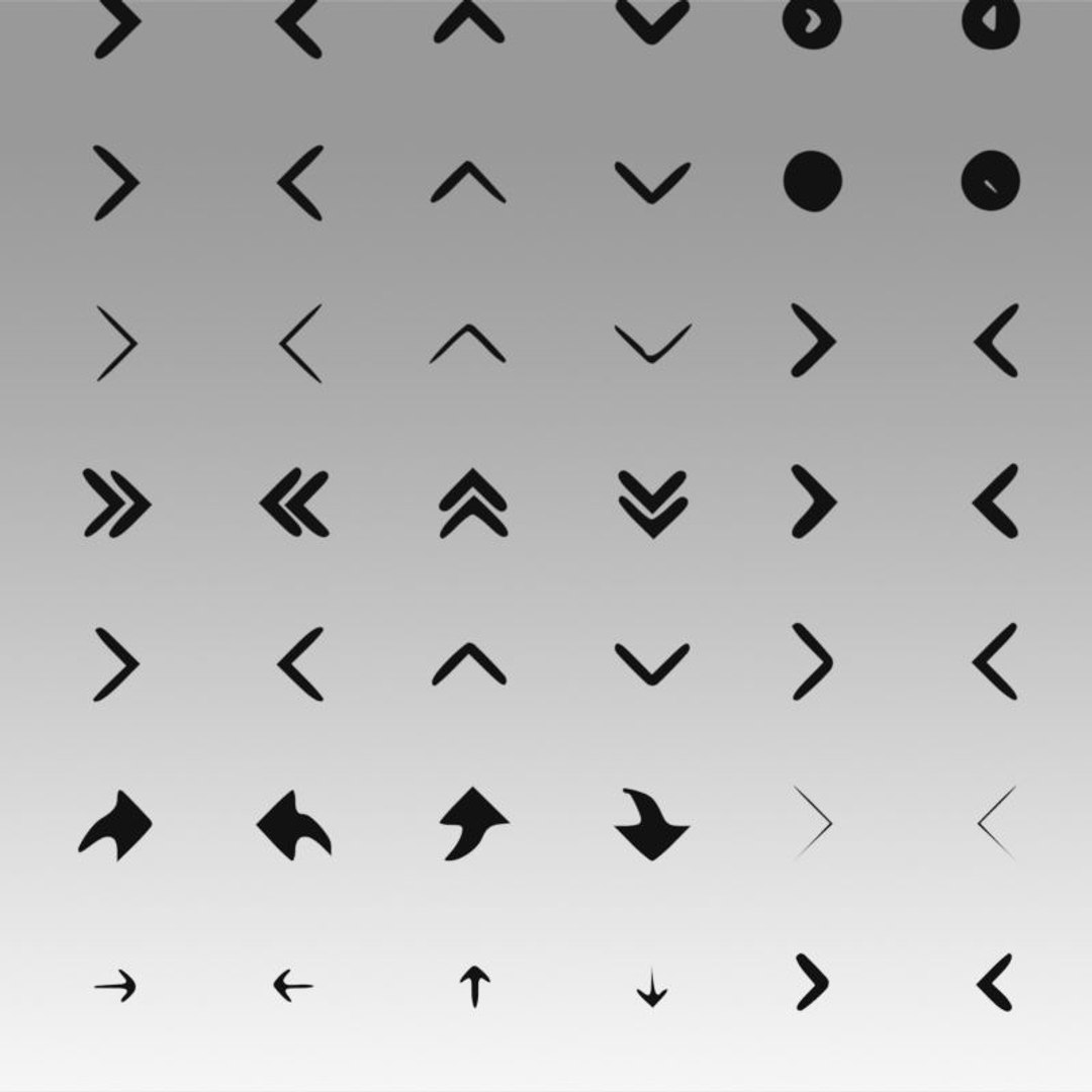 Arrow Sign 3D Model - TurboSquid 1393521